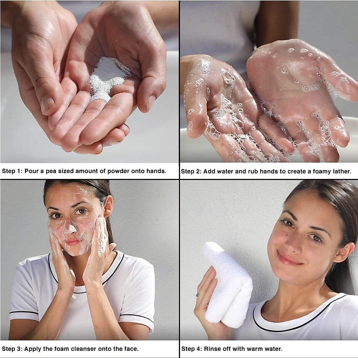 Hanalei Cruelty-Free and Paraben - Free Papaya Powder Face Cleanser, Gentle Everyday Cleansing, Non-Striping and Hydrating, All Skin Types, Full Size (60 g)