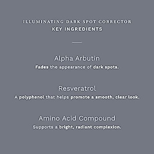 City Beauty Illuminating Dark Spot Corrector - Age Spot & Hyperpigmentation Serum - Radiant & Even-Toned Complexion - Face, Neck, & Hands - Alpha-Arbutin Formula - Anti-Aging Cruelty-Free Skin Care