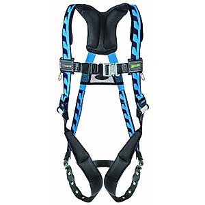 Honeywell Miller Titan by Honeywell AC-TB/XSBL AirCore Full Body Harness, X-Small, Blue