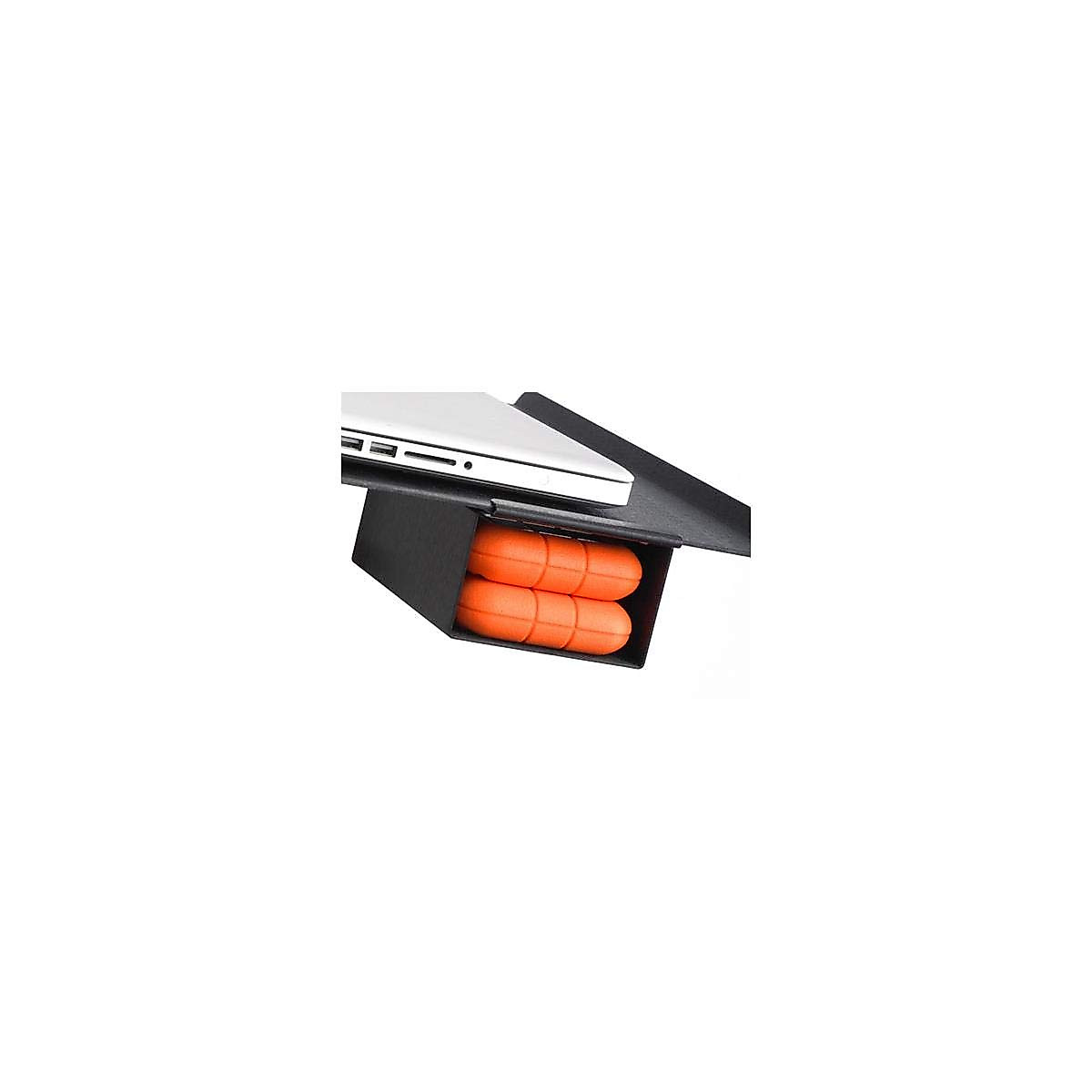 Tether Tools Aero XDC Duo External Drive Compartment, Black