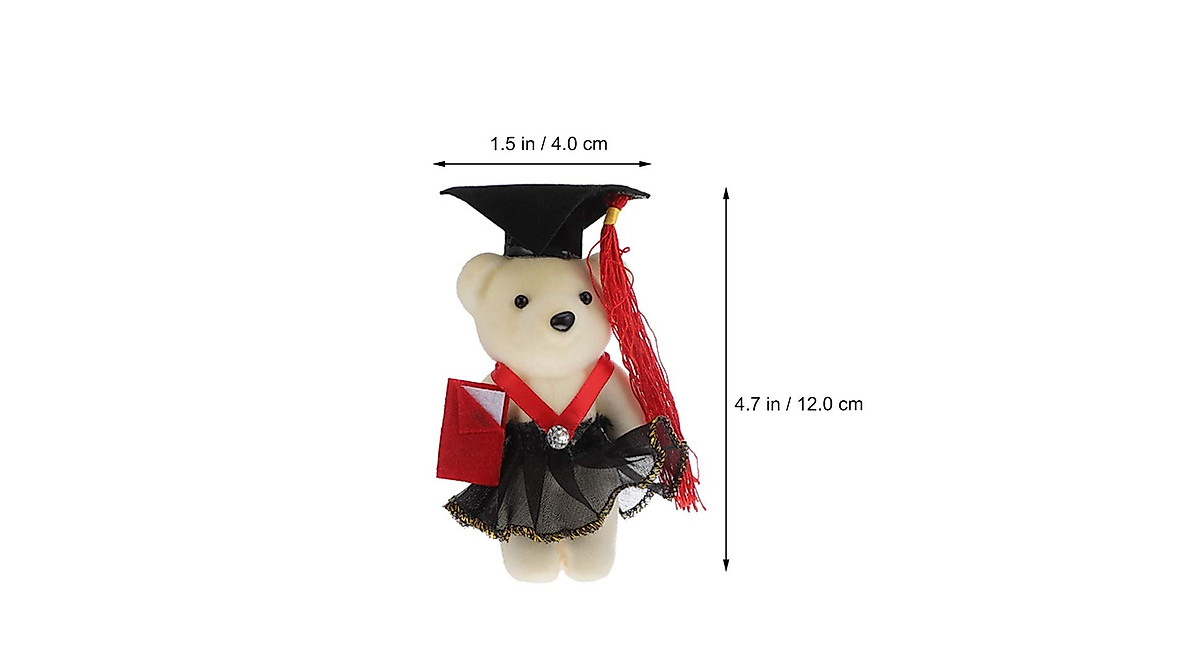 TOYANDONA Plush Graduation Bears - 10 Pack Gift Set