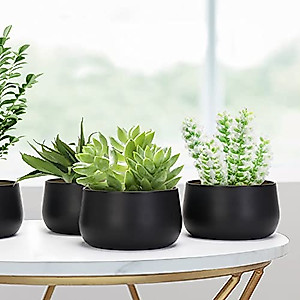 Beyoung Candle Tin Cans 24 Pieces, 8 oz Round Metal Candle Jars with Lids, Ideal for Candles Making/Arts & Crafts/Storage Gifts,Black