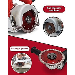 4.5Inch Super Thin Diamond Tile Blade for Cutting Porcelain Tiles Marbles…