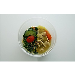 Vito's famous Deli Container with Lid, 4 Ounce (Pack 50)