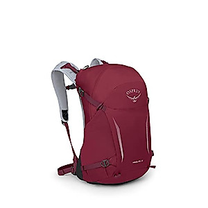Osprey Hikelite 26L Unisex Hiking Backpack, Sangria Red