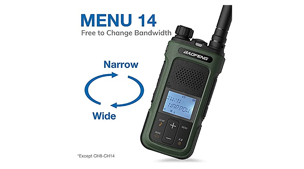 BAOFENG G11S GMRS Radio, NOAA Weather Radio Walkie Talkie Rechargeable, Long Range Two Way Radio ...
