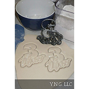 NUMBERS WITH WORDS 1 ONE THROUGH 10 TEN DETAILED NUMBERS SET OF 10 COOKIE CUTTERS MADE IN USA PR1157