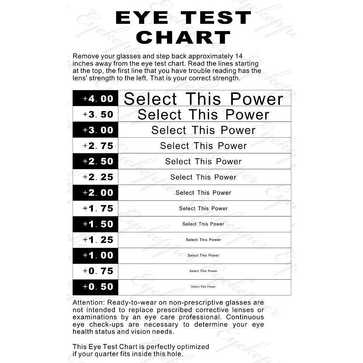 Eyekepper Blue Light Blocking Glasses for Women Men Reading Computer Screen - Cut UV Rays Readers with Yellow Filter Reading Glasses - Black +0.50