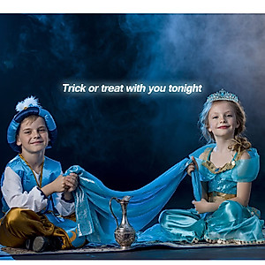 Blue Princess Birthday Crown - Happy Birthday Tiara Headband & Decoration