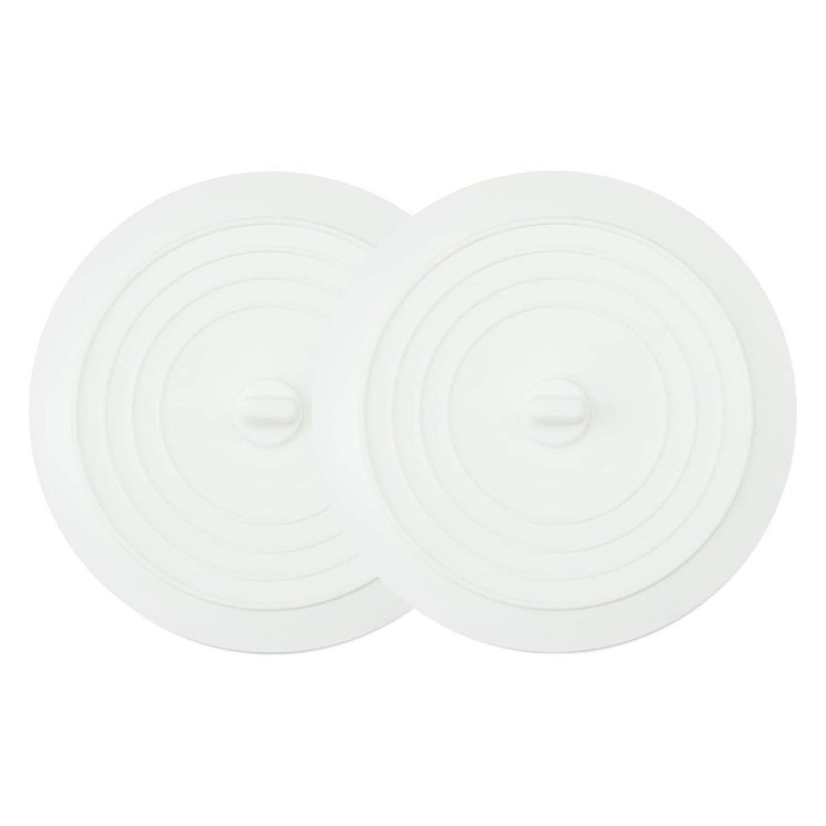 Guojiang Bathtub Drain Cover Large Bathtub Drain Cover Tub Flat Drain Cover Odor Resistant Solution Quick Fixing for Bathrooms Sink Hair Stop