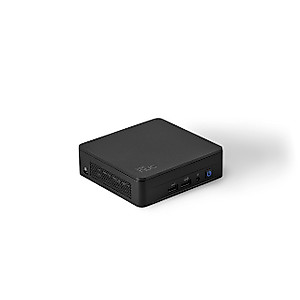Intel NUC 13 Pro NUC13ANKi5 Mini PC, Intel i5-1340P 12 Cores 4.6GHz, 16GB RAM + 500GB NVMe Gen 4, Intel Iris Xe Graphics 8K, 4 Display Capable, WiFi 6E, Windows 11 Pro (16GB RAM + 500GB NVMe)
