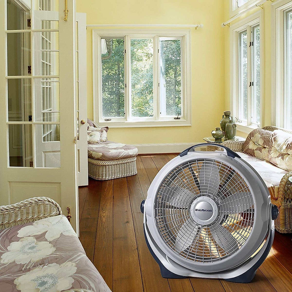 Lasko Wind Machine 20" Air Circulator, Black Wind 20