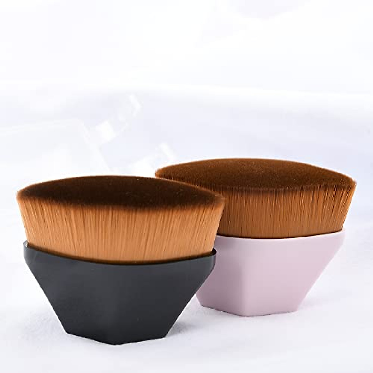 Petal-Shaped Foundation Brush, GODR7OY Foundation Makeup Brush, Suitable for Mixed Liquid, Cream or Flawless Powder Cosmetics, Multifunctional Makeup