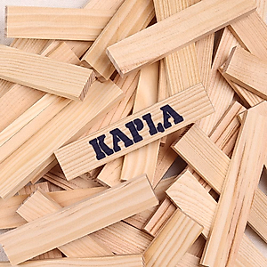 KAPLA Wooden Construction Set 100 Building Planks