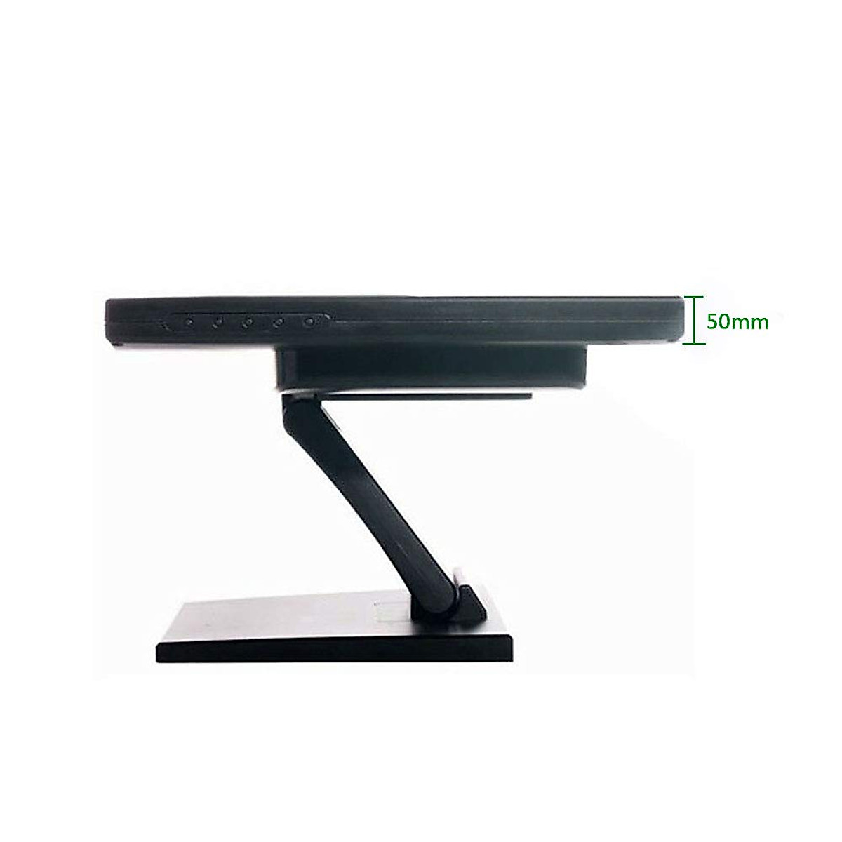 15" Touch Screen LED Display Monitor, Touch Screen Cash Register VOD System POS Stand Restaurant VGA LED Touch Screen Monitor HD for Restaurant Cafe Kiosk Retail