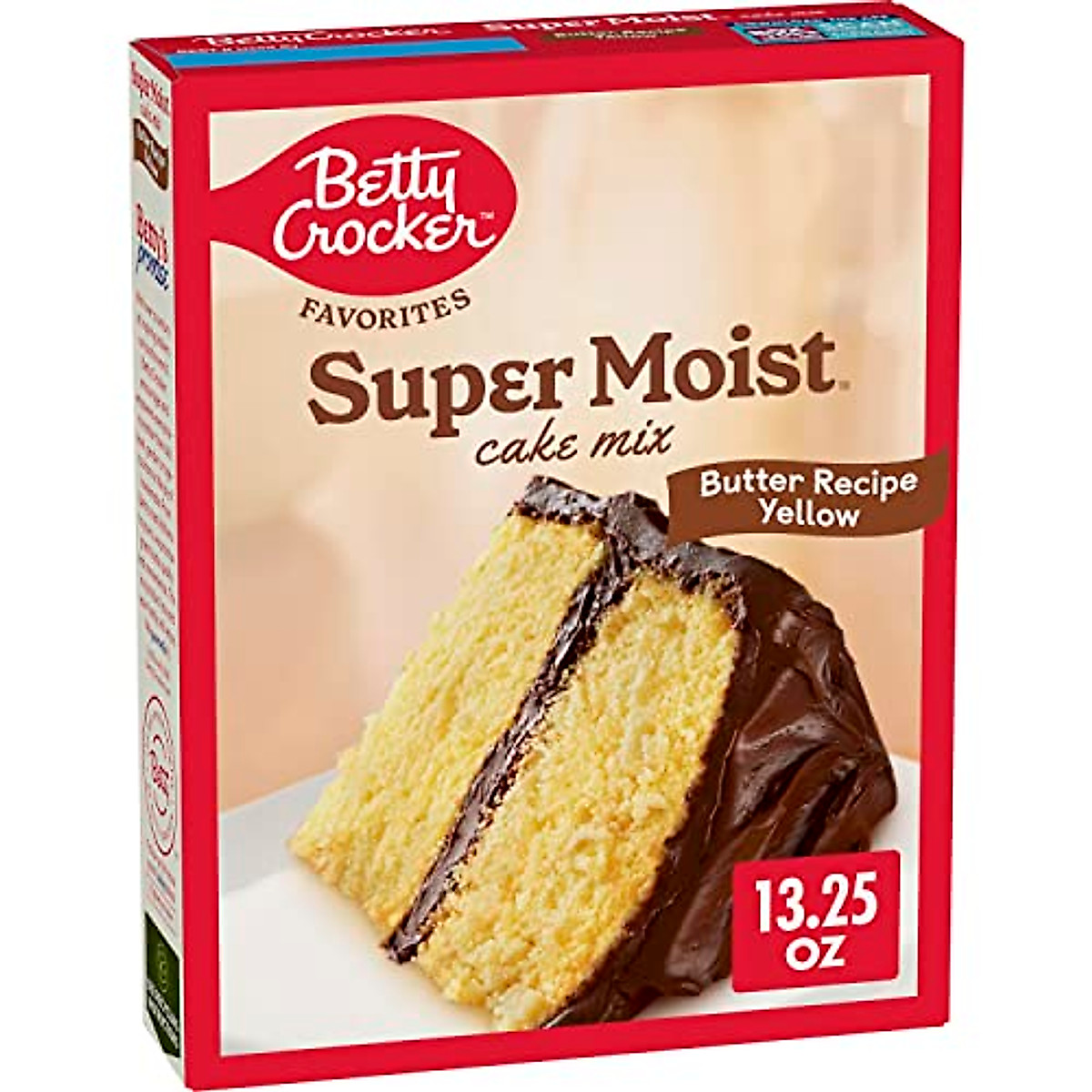 Betty Crocker Supermoist Butter Recipe Yellow Cake Mix, 13.25 OZ