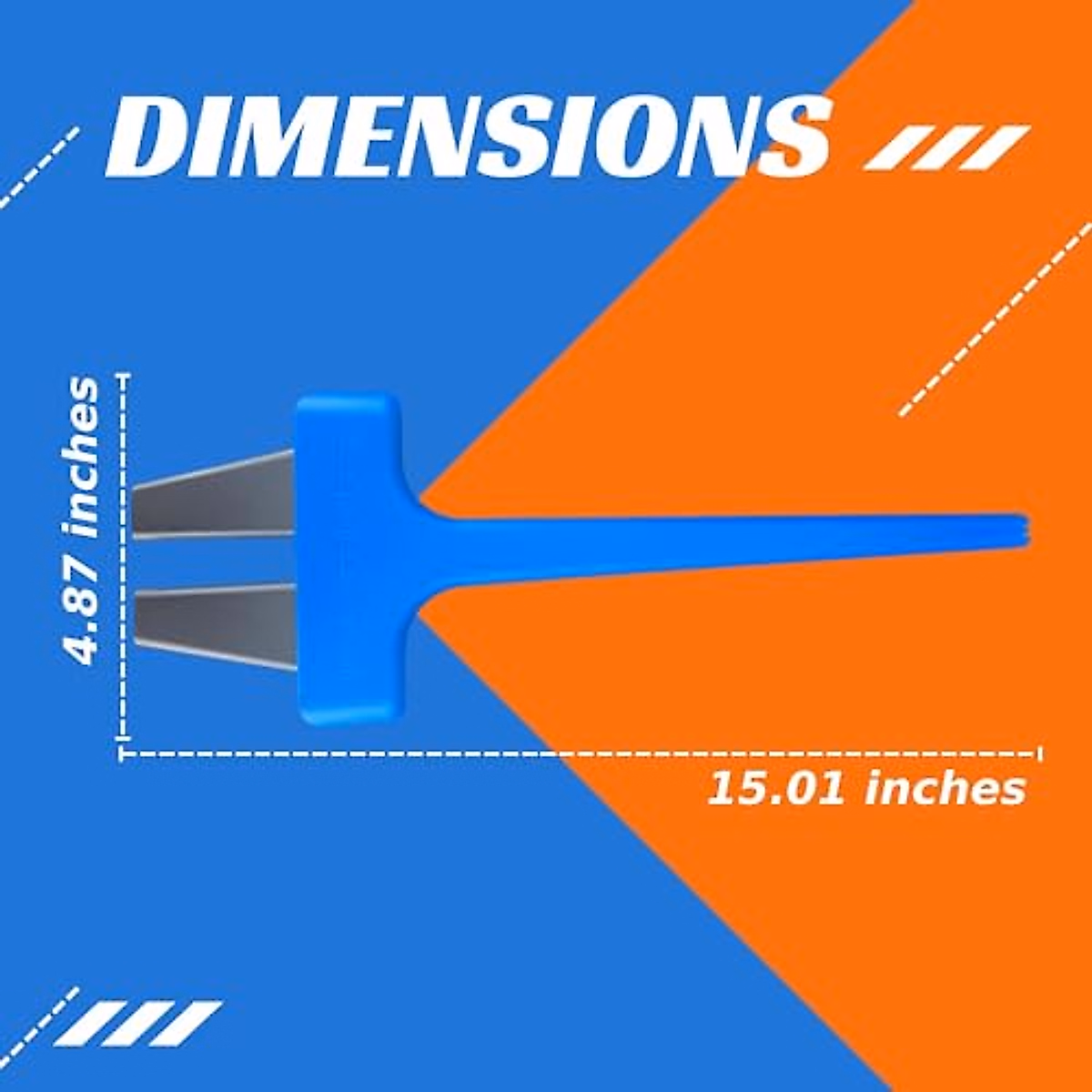 Leanclean Universal Auto Crevice Lightweight Tool Attachment - DIY Cleaning Accessory for Deep-Cleaning Any Vehicle Interior - Compatible with Car Wash Vacuum and Gas Station Vacuums