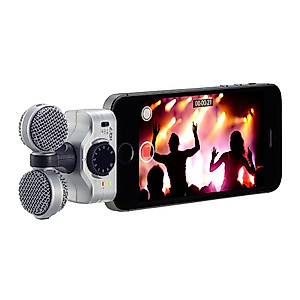 Zoom iQ7 Rotating Mid Side Stereo Capsule - Lightning Connector for iOS
