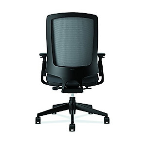 HON Lota Office Chair - Mid Back Mesh Desk Chair or Conference Room Chair, Black (H2281)