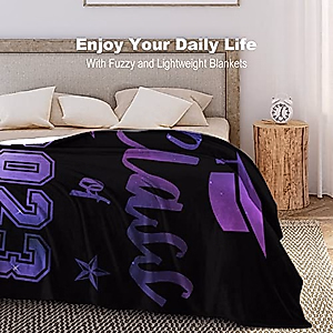 Graduation Blankets Gifts, 50"x60" Class of 2023 Blanket Throw, Soft Lightweight Cozy Graduate Fleece Flannel Bed Sofa Plush for Her Daughter Granddaughter Sister