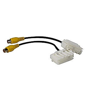 Roadpower Car Backup Camera Rear View Camera Reverse Camera for Jeep Wrangler Spare Tire Mount 2007-2018 Waterproof Wide Angle Aftermarket Camera Removable Guidelines with OEM Monitor Adapter.