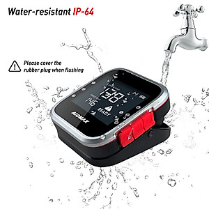 Bluetooth Meat Thermometer for Smoker Oven Grill, Smart Wireless Grill Thermometer for Grilling and Smoking, Remote Phone APP BBQ Thermometer with 6 Meat Probes AidMax WR01