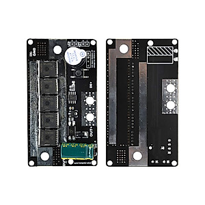 Aideepen Spot Welder PCB Circuit Board DC 12V 90-150A Battery Energy Storage Spot Welder 6 MOS Portable High Power DIY Nickel Welding for 18650/26650/32650 Lithium Battery