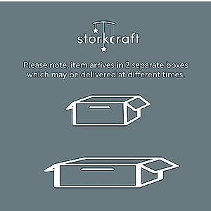 Storkcraft Nest Changing Topper with Nest 4-Sided Contoured Changing Pad - White