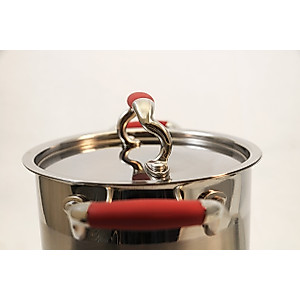 ExcelSteel Stainless Steel Vegetable Cooker, 4-1/4 Quantity, Pot