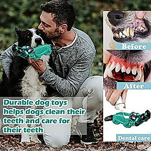 ADSDIA Large Dog Chew Toys/Tough Durable Dogs Chew Toys/Indestructible Dog Toys/Dog Toys for Aggressive Chewers/Interactive Dog Toys Gift for Medium Dog Large Dogs Breed,Heavy Duty Dog