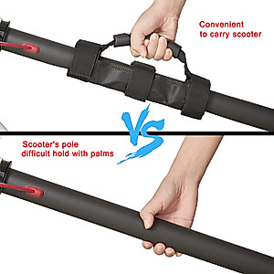 TOMALL Scooter Carry Handle Portable Hand Carrying Handle Straps Handles Bandage Compatible for M365 Pro ES1 ES2 ES3 ES4 Scooter