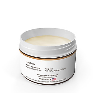 Dr. Dan's Cortibalm Jar - 1 Pack - for Dry Cracked Lips - Healing Lip Balm Jar for Severely Chapped Lips - Designed for Men, Women and Children -