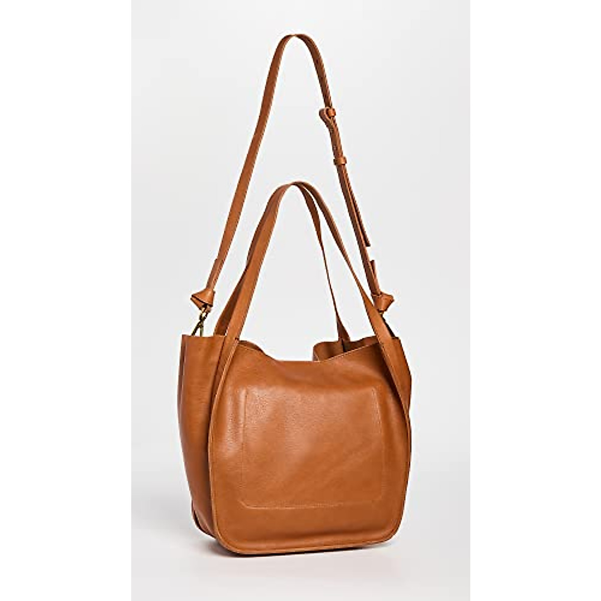 Madewell Women's Sydney Tote, Burnished Caramel, Brown, Tan, One Size