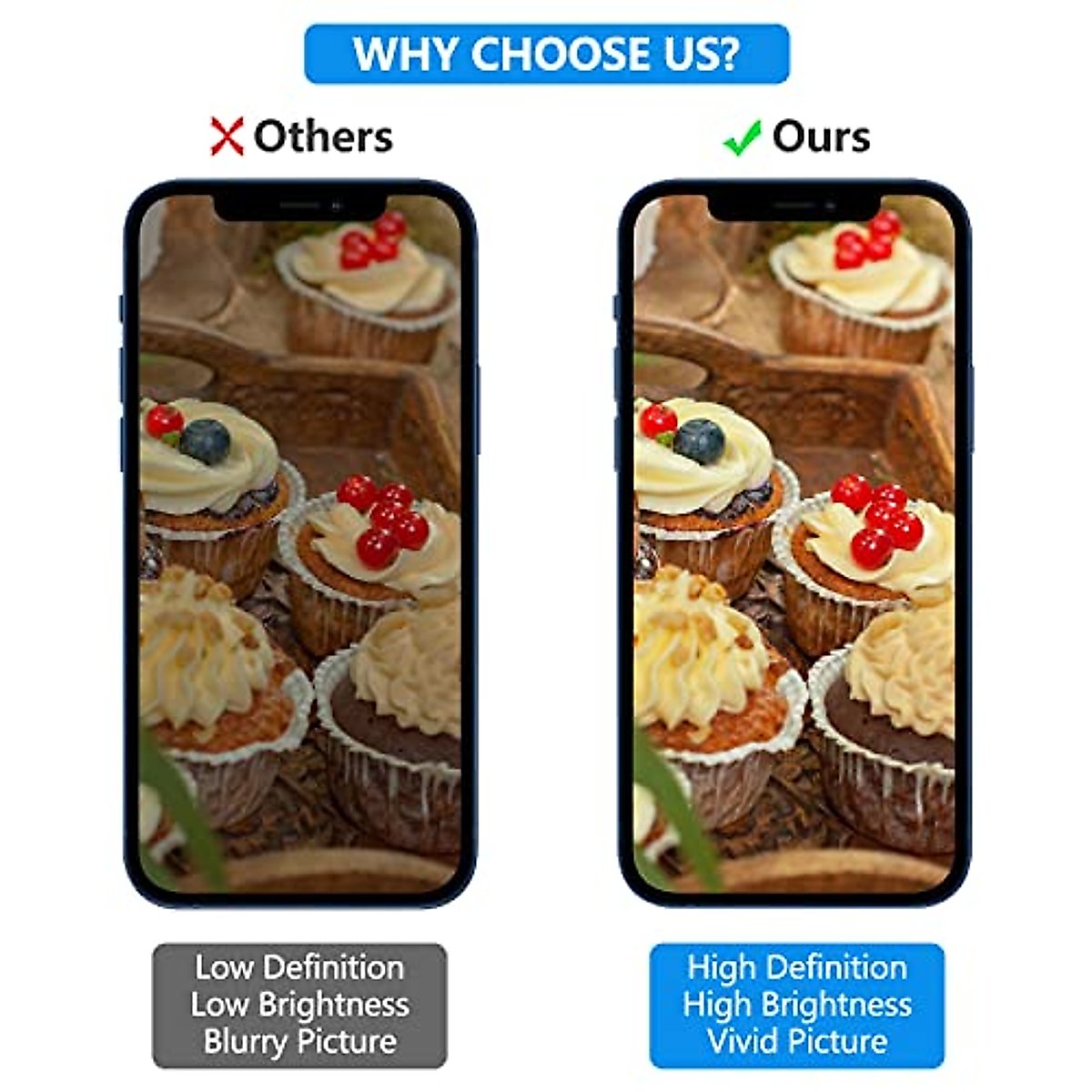for iPhone X Screen Replacement 5.8 inch, Mobkitfp Front LCD Digitizer Display for iPhone 10/X with 3D Touch & Face ID for A1865,A1901,A1902 with Waterproof Adhesive+Tempered Glass+Repair Tools