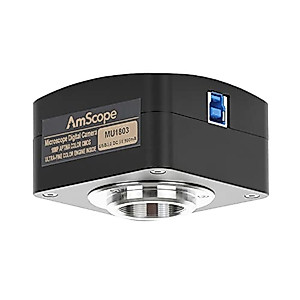 AmScope MU1803 18MP USB3.0 Real-Time Live Video Microscope Digital Camera