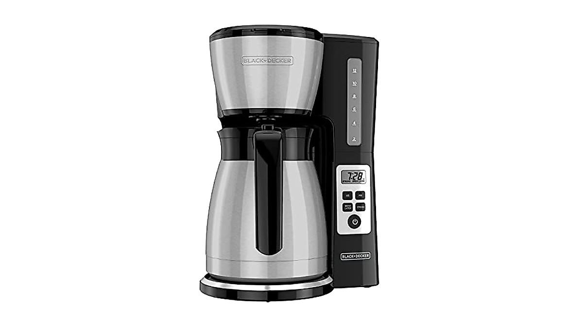 BLACK+DECKER 12 Cup Thermal Coffee Maker - Brew Strength Control