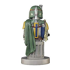 Exquisite Gaming: Star Wars: Boba Fett - Star Wars Original Mobile Phone & Gaming Controller Holder, Device Stand, Cable Guys, Licensed Figure