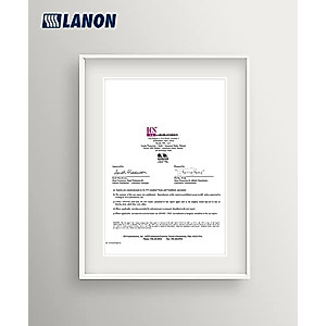 LANON Full Brim Hard Hat, OSHA Construction Work Approved, Blue Pattern Design, FRP Safety Helmet with 4 Point Adjustable Ratchet Suspension, Class C