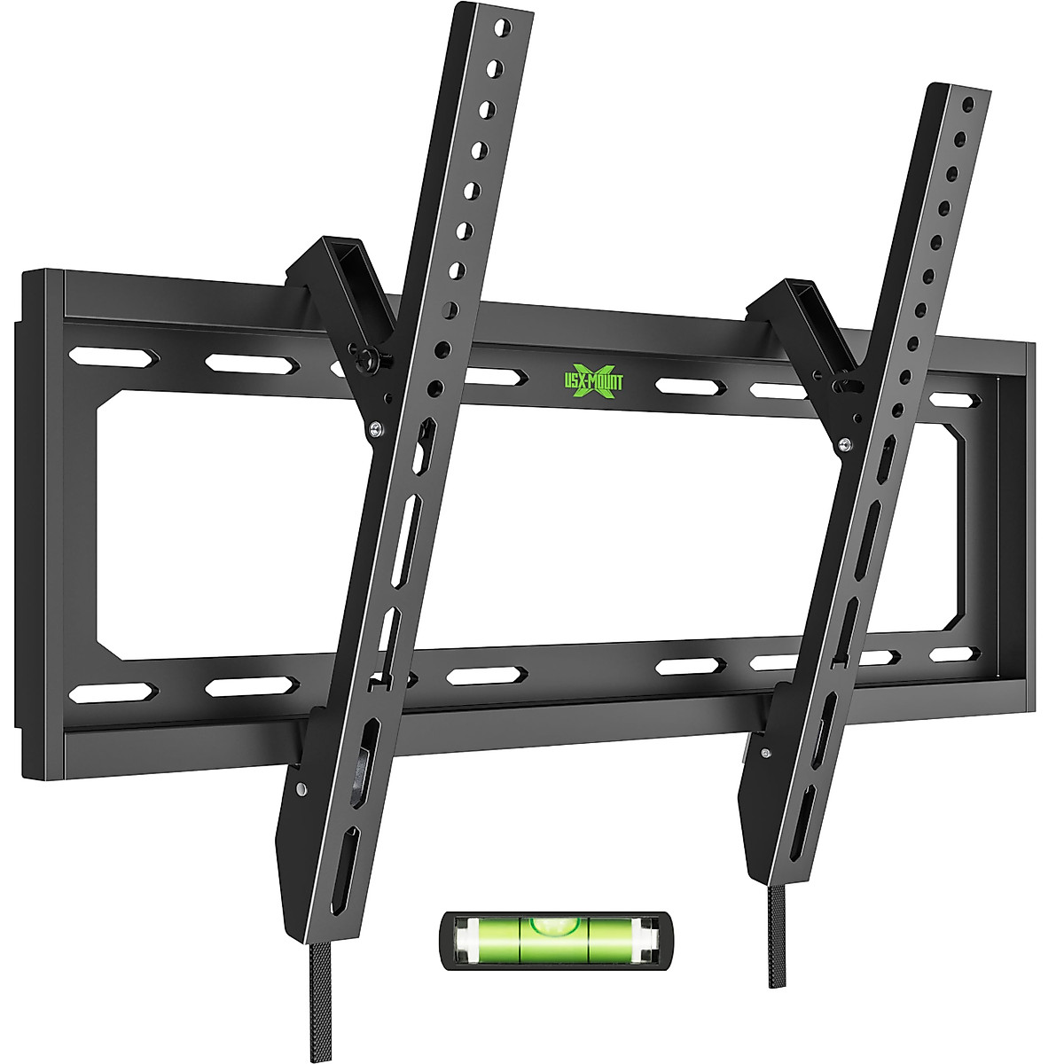 Tilting TV Wall Mount Low Profile for Most 26-55" Flat Screen LED, LCD, Curved TVs, Tilt TV Mount Bracket VESA 400x400mm- Holds Up to 99lbs, Easily Lock and Release to Mount on 12" or 16" Stud