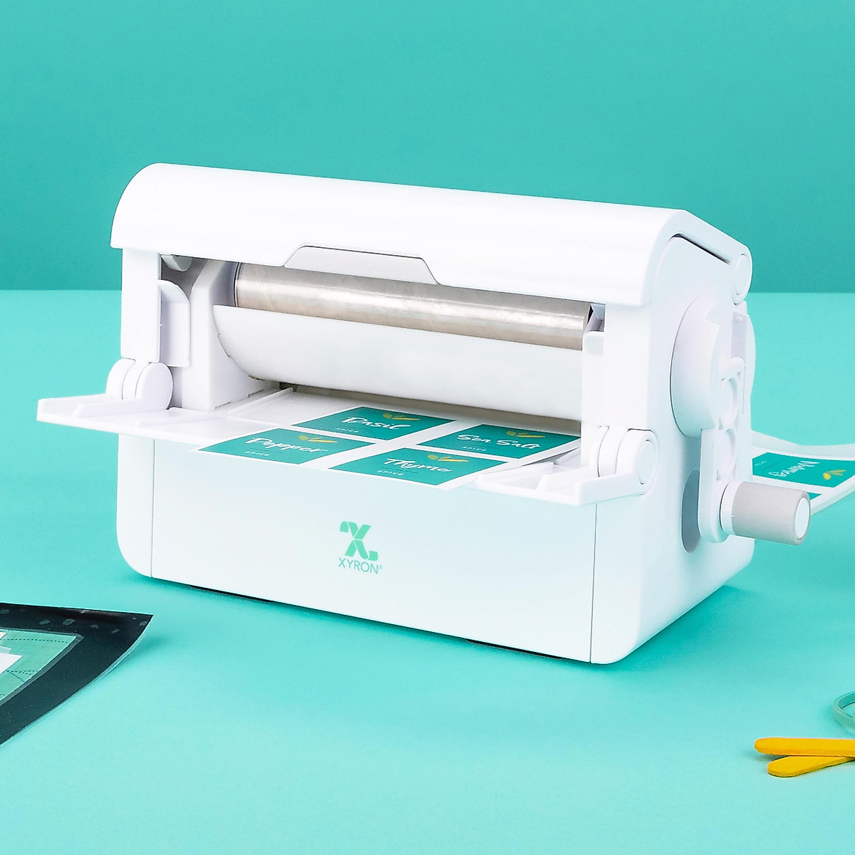 Xyron Laminate / Adhesive Refill for Creative Station Lite, 5" x 18', Refill-Cartridge for Label Maker, Laminator Machine, Scrapbooking & Craft, Home Office & Home School Supplies (5102-08-00ML)