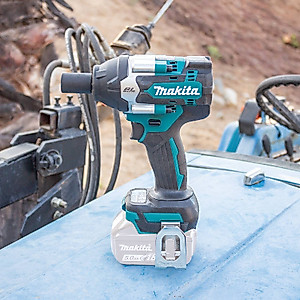Makita XWT18XVZ 18V LXT® Lithium-Ion Brushless Cordless 4-Speed Mid-Torque 1/2" Sq. Drive Utility Impact Wrench w/Detent Anvil, Tool Only