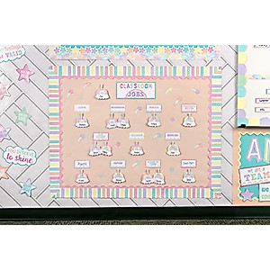 Teacher Created Resources Pastel Pink Scalloped Border Trim