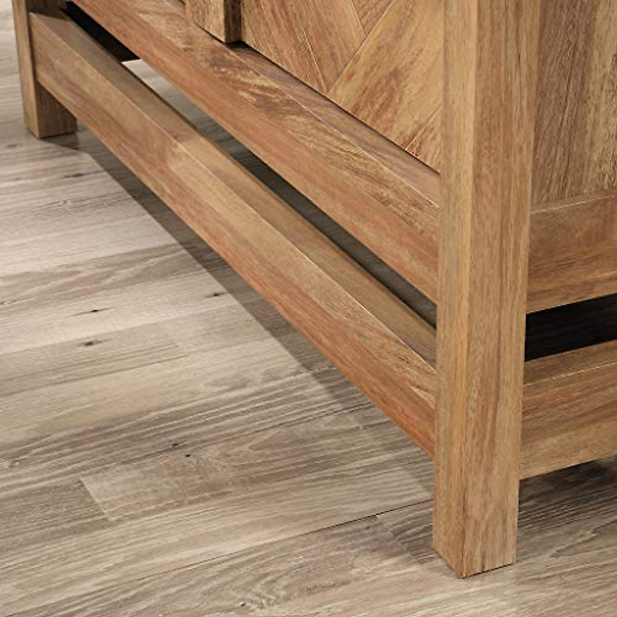 Sauder Cannery Bridge Storage Cabinet, Sindoori Mango finish