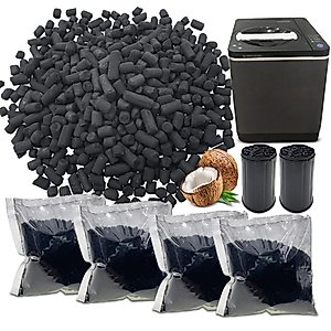 Shurex Odor Absorbing Filter Refills for Vitamix FoodCycler Filters, Replacement Activated Carbon for Vitamix Foodcycler Replacement Filters (2)