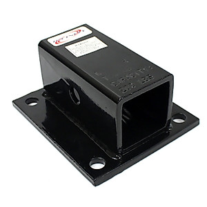 RV Bumper Bike Cargo Carrier 2" Hitch Receiver Adapter Rear Mount 4" Square Bump