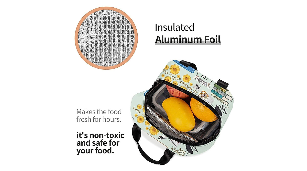 Gilmore Girls Lunch Tote Bag for Women | Stylish & Insulated