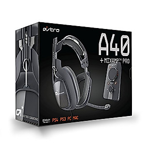 ASTRO Gaming A40 and MixAmp Pro PS4 - Dark Grey [2014 model]