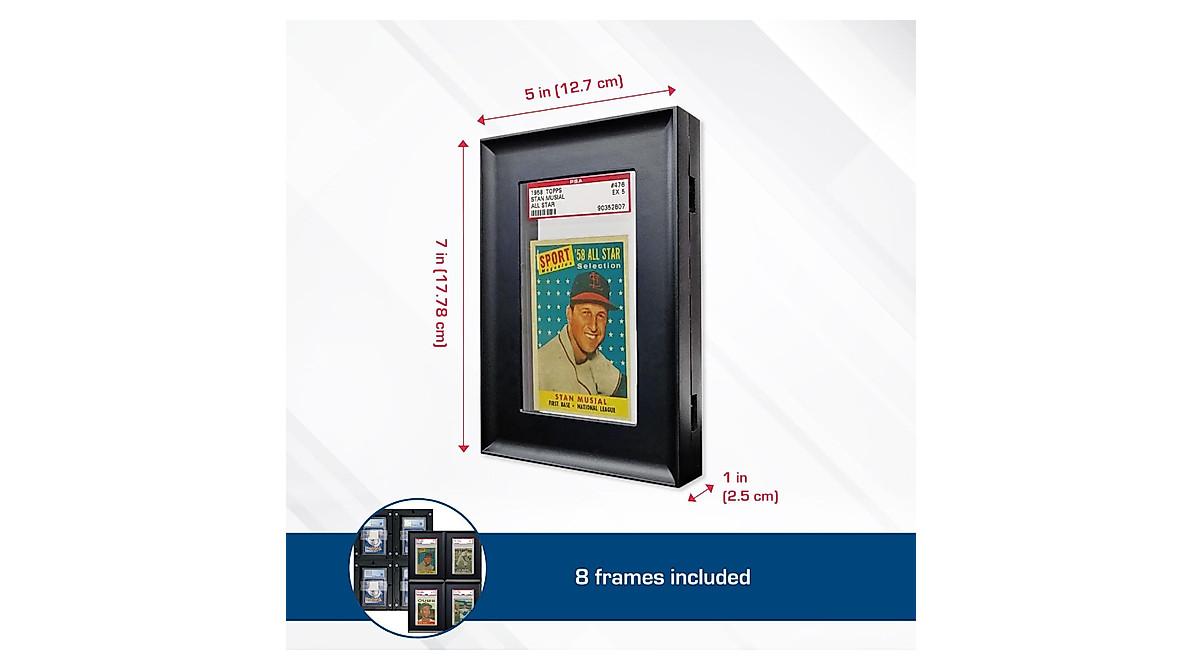 BCW Interlocking Graded Card Frames - Pack of 4