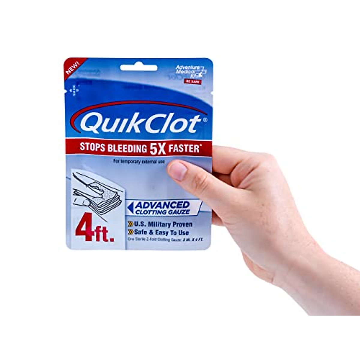 QuikClot Advanced Clotting Gauze - 3 x 48 in