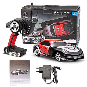 (HELIDIRECT) WLtoys 1/28 2.4G 4WD Brushed RC Cars Drift - RTR RC Toy Includes Battery and RC Transmitter, Remote Control Car High Speed RC Drift Car Replacing Mini RC Car Mini-Z